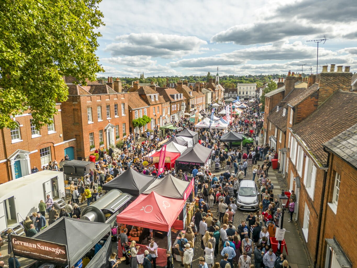 Sunshine, chillis and fresh flavours draw record numbers to Farnham ...