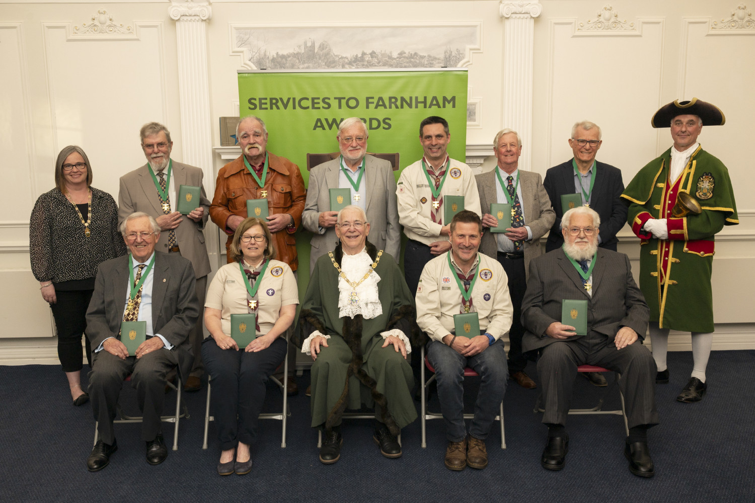 Eleven outstanding people receive Services to Farnham Awards - Farnham ...