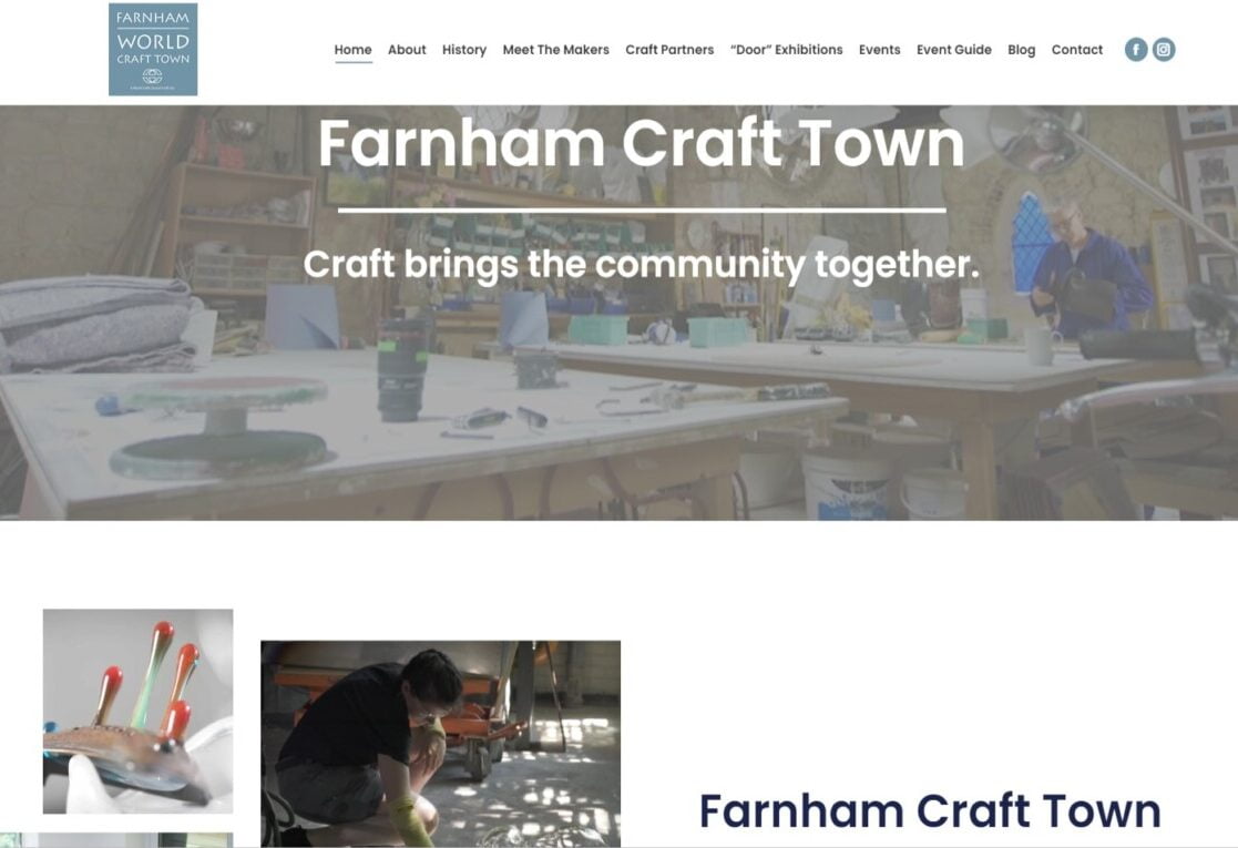 Farnham Craft Town Website - Farnham Town Council