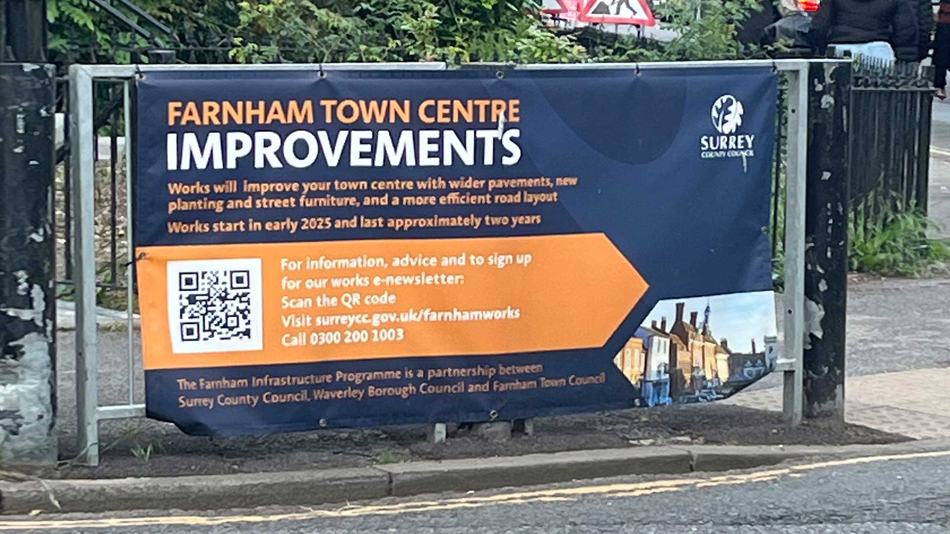 Town centre improvements - Farnham Town Council